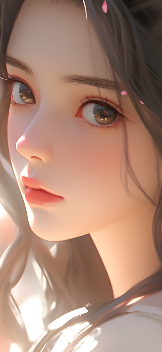 4k 回眸(美女手机动态壁纸) - 美女手机壁纸下载 - 元气壁纸