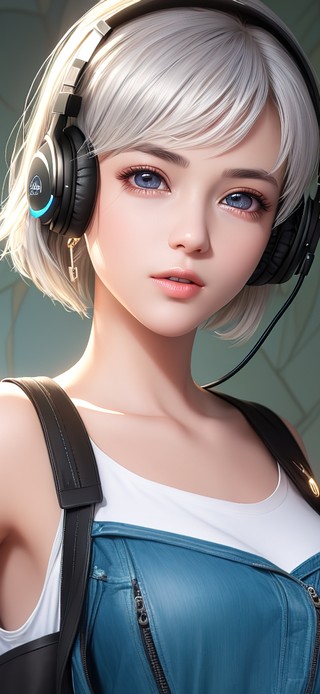 二次元美女(美女手机动态壁纸) - 美女手机壁纸下载 - 元气壁纸