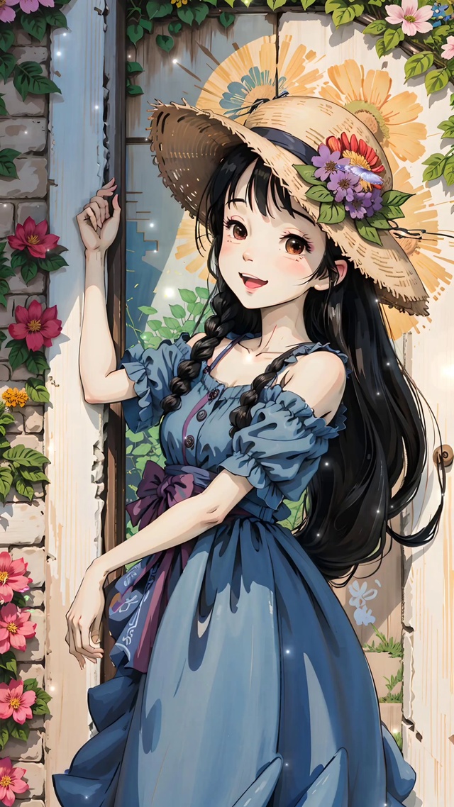 宫崎骏女孩纸(动漫手机动态壁纸) - 动漫手机壁纸下载 - 元气壁纸